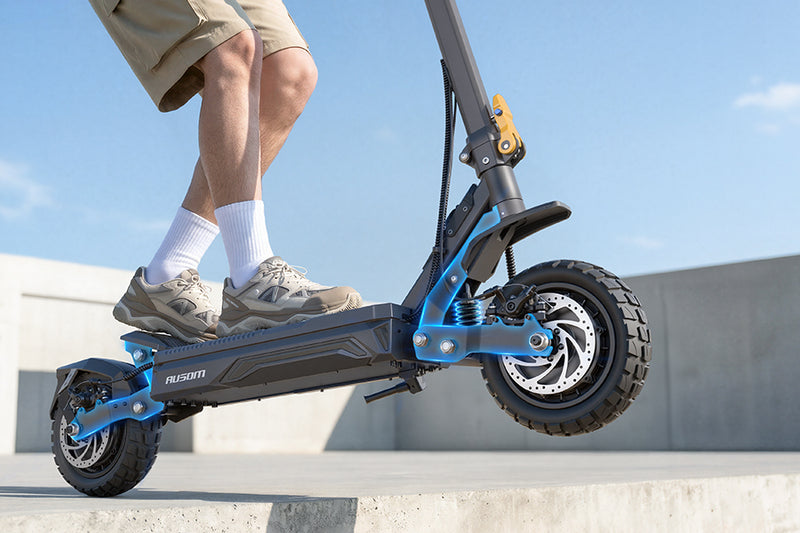 Ausom Gosoul 2 Pro Dual Motor Electric Scooter - Powerful 48V 18Ah ...